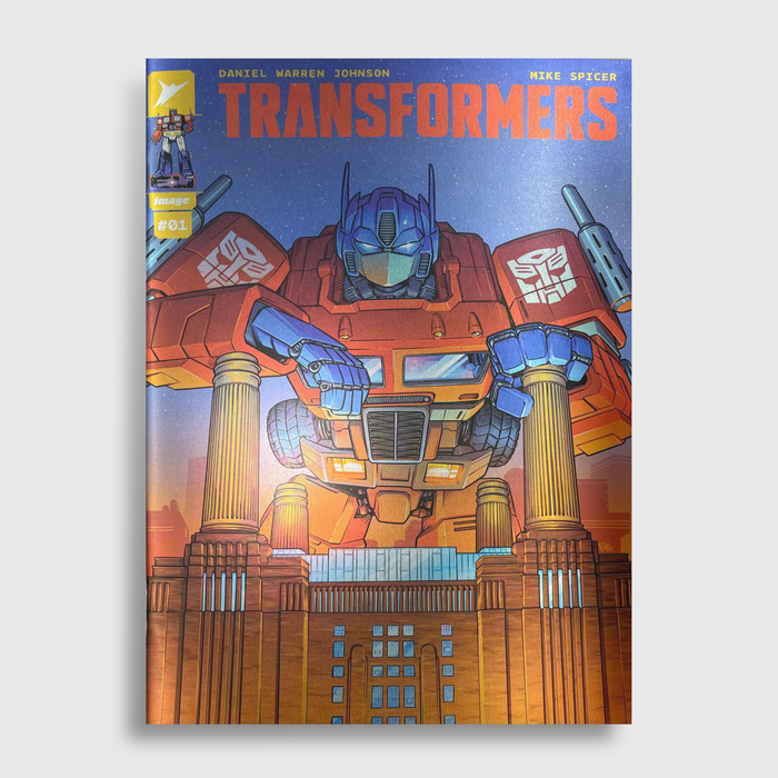 Transformers #1 Battersea Bespoke Comic (Metallic Cover)