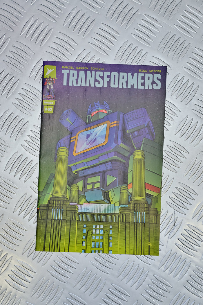 Transformers #2 Battersea Bespoke Comic (Metallic Cover)