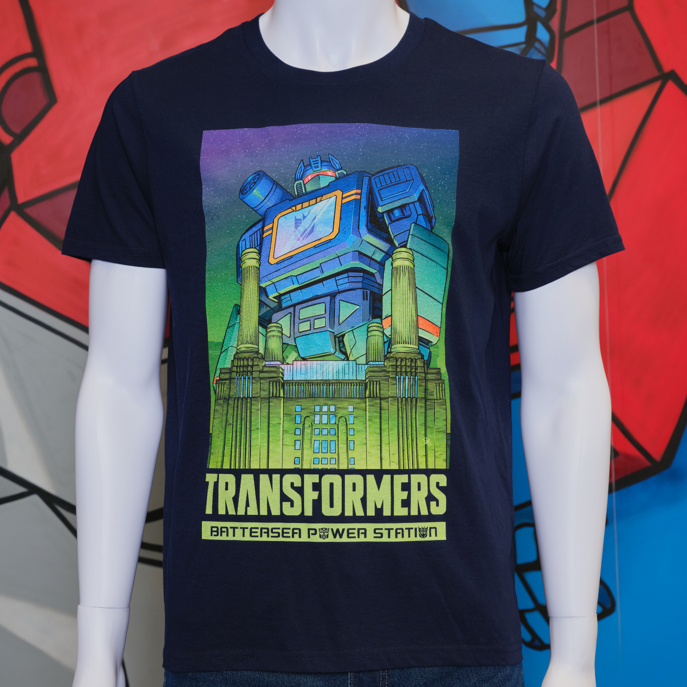 Transformers at Battersea Power Station Light Grey Long Sleeve T-Shirt