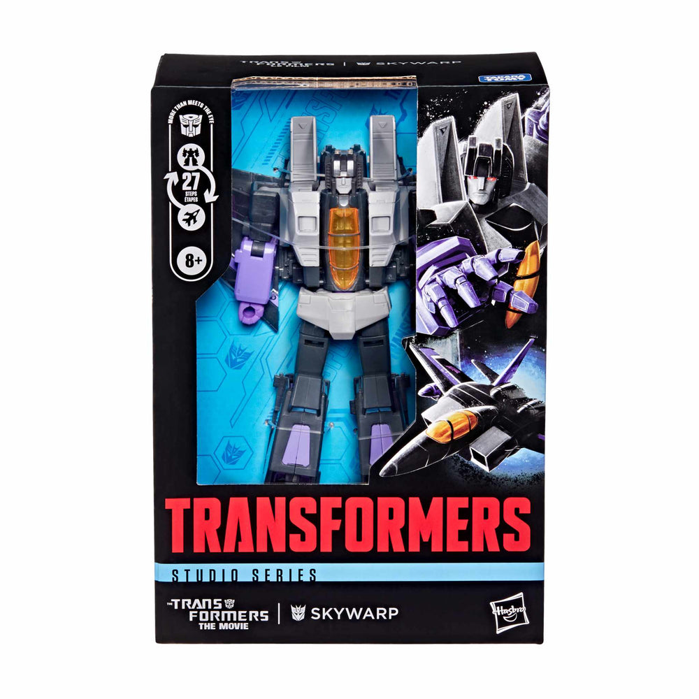 Transformers Studio Series Skywarp | Voyager Class The Movie Seeker Jet