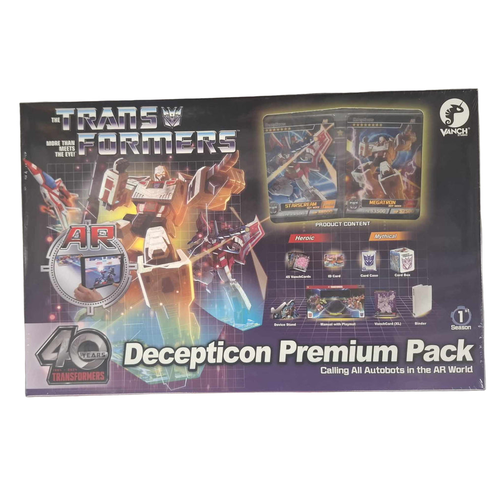Transformers Decepticon Premium Pack Trading Cards - Collectible Card Game