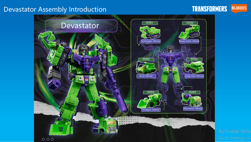 Blokees Transformers Devastator Combining Accessory