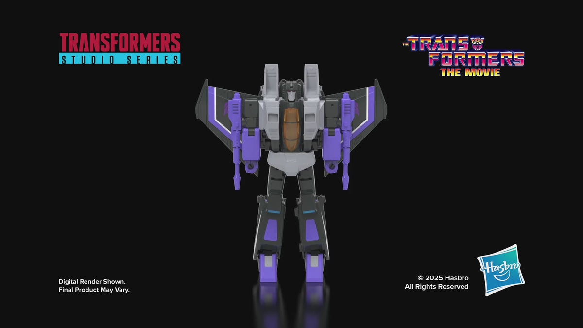 Transformers Studio Series Skywarp | Voyager Class The Movie Seeker Jet